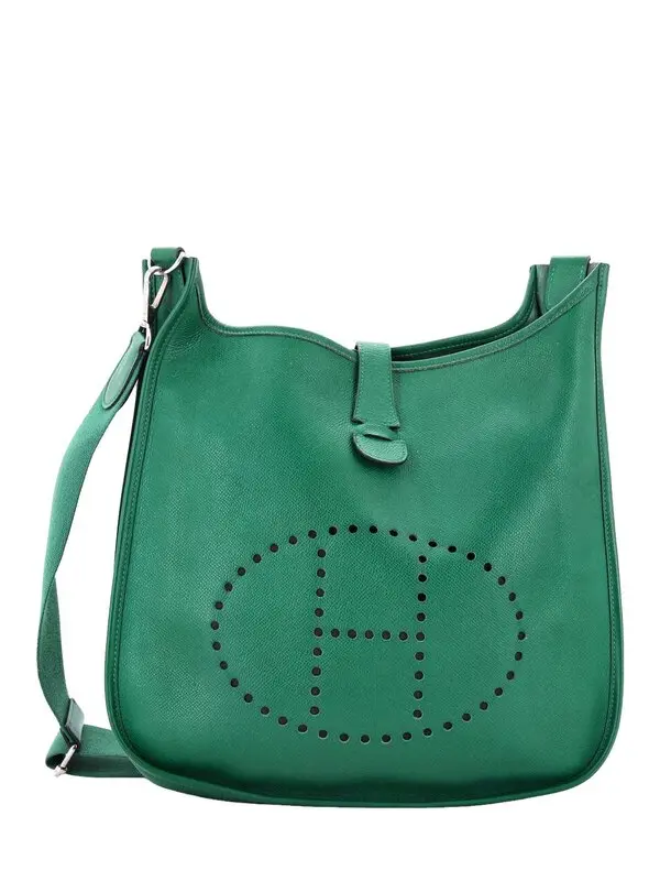 Hermès Evelyne Bag Gen Iii Epsom Gm - Malachite