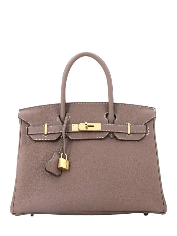 Hermès Birkin 30 Togo Handbag - Etoupe