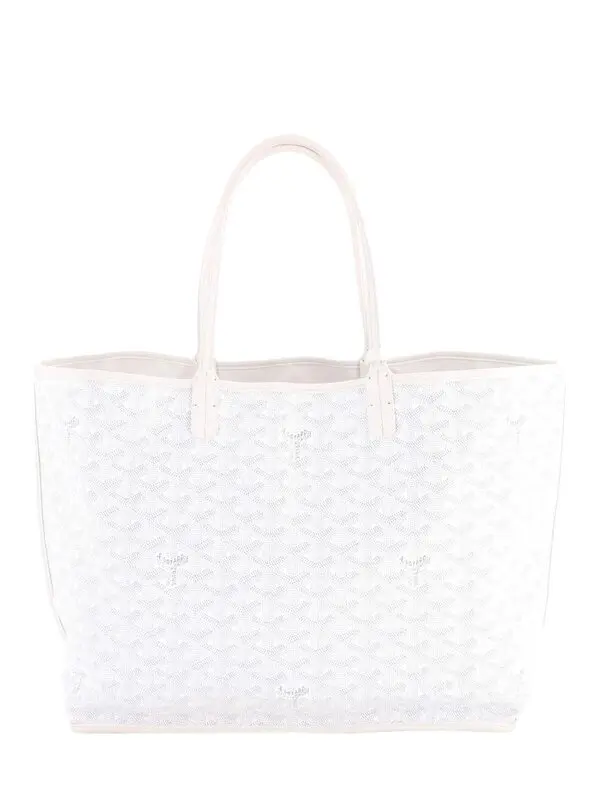 Goyard Anjou Reversible Tote Coated Canvas Pm - White