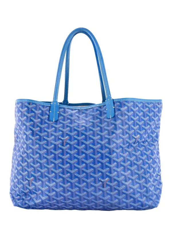 Goyard Artois Tote Coated Canvas Pm - Blue