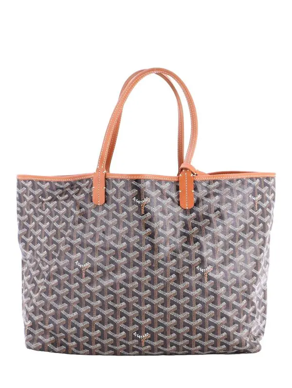 Goyard Saint Louis Pm Tote Coated Canvas - Brown