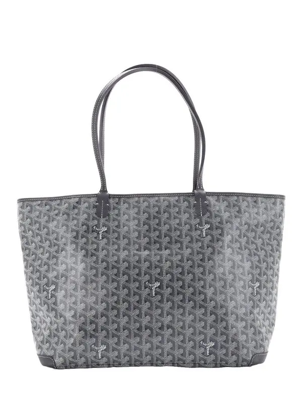 Goyard Artois Tote Coated Canvas Mm - Gray
