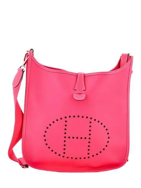 Hermès Evelyne Bag Gen Iii Epsom Pm - Pink
