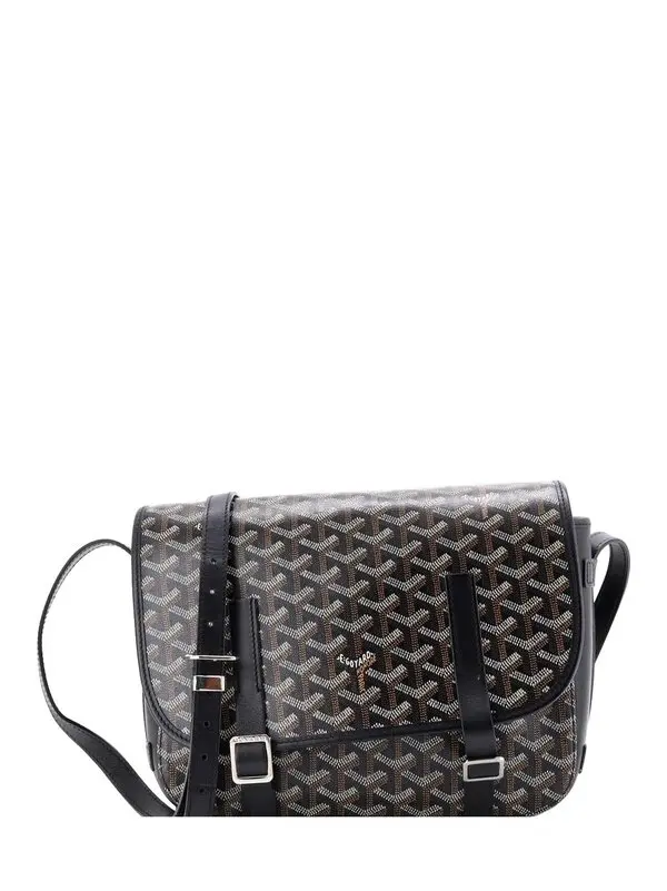 Goyard Belvedere Mm Messenger Bag - Black