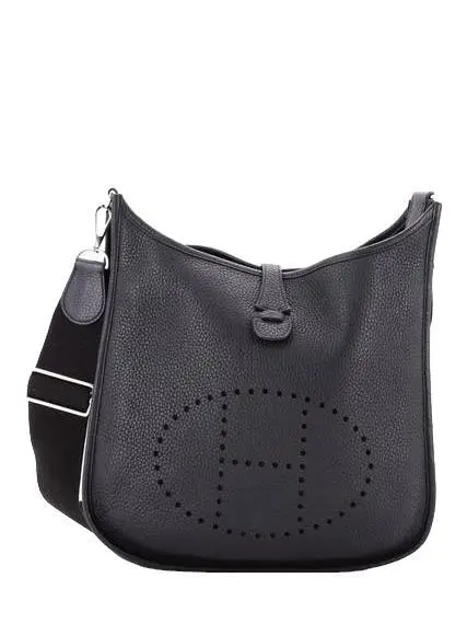 Hermès Evelyne Bag Gen Iii Clemence Pm - Black