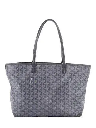 Goyard Artois Tote Coated Canvas Pm - Grey