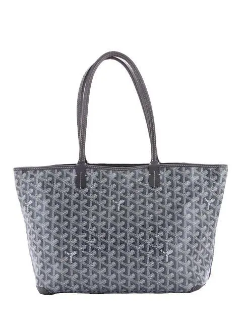 Goyard Artois Tote Coated Canvas Pm - Grey