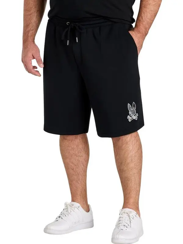 Psycho Bunny Pixel Bunny Shorts - Black