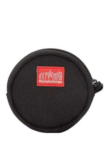 MANHATTAN PORTAGE Ellington Circle Coin Purse - Black