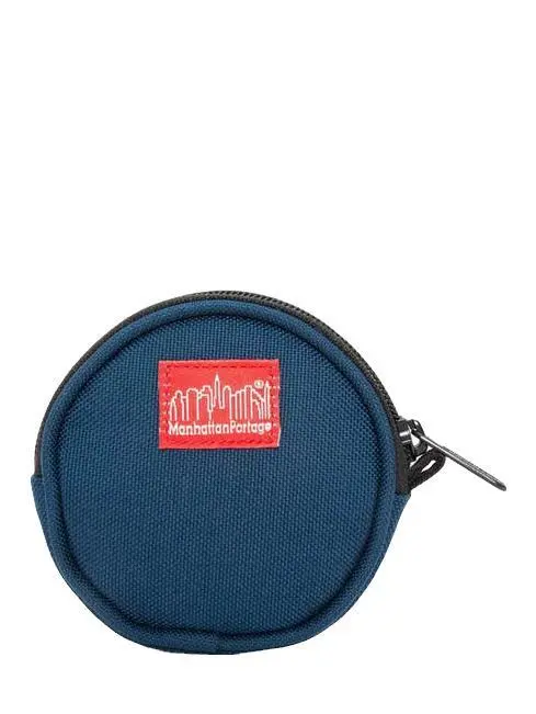 MANHATTAN PORTAGE Ellington Circle Coin Purse - Navy