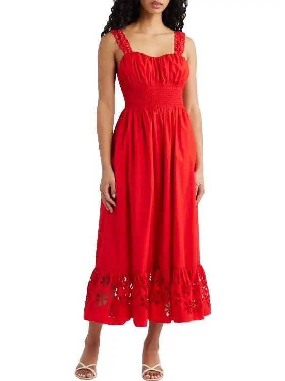 Rails Moira Sleeveless Maxi Dress - Scarlet