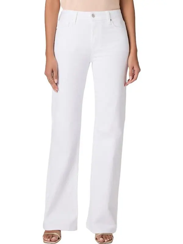 Paige Sofia Flare Jeans - Crisp White