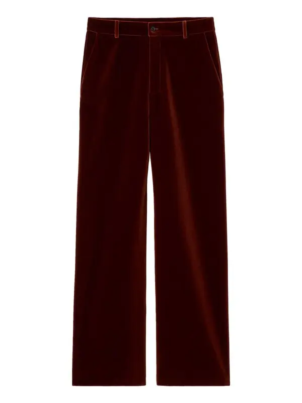 KALLMEYER Column Leg Trousers - Rust