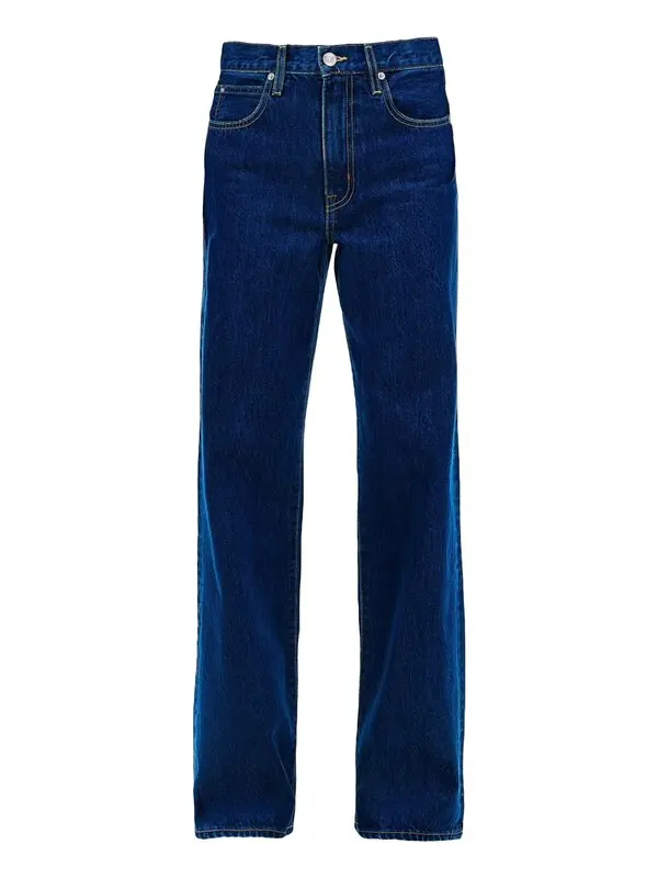 SLVRLAKE Grace Straight Leg Jeans - Evermore