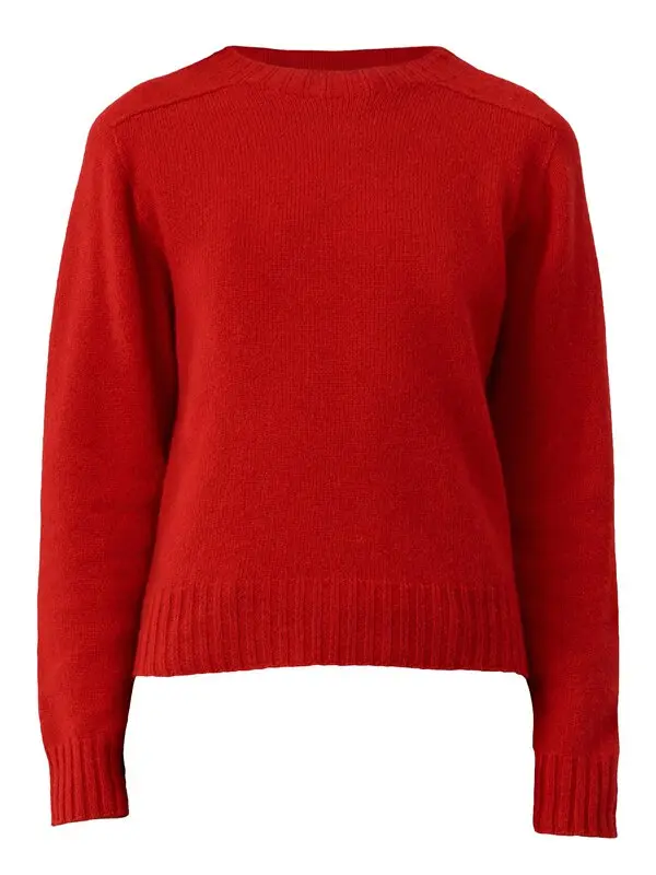 KALLMEYER Nina Seamless Crewneck - Red