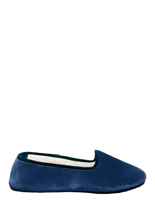 RESCHIO Slippers With Trim - Avio Blue,petrol Blue Trim
