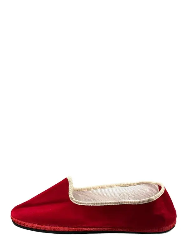 RESCHIO Slippers With Trim - Ruby,sand Trim