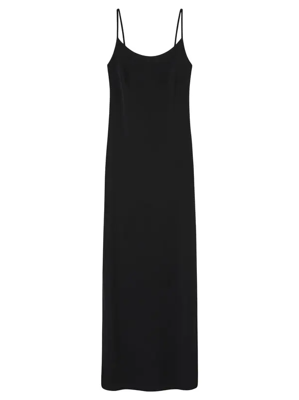 A.emery The Echo Maxi Slip Dress - Black