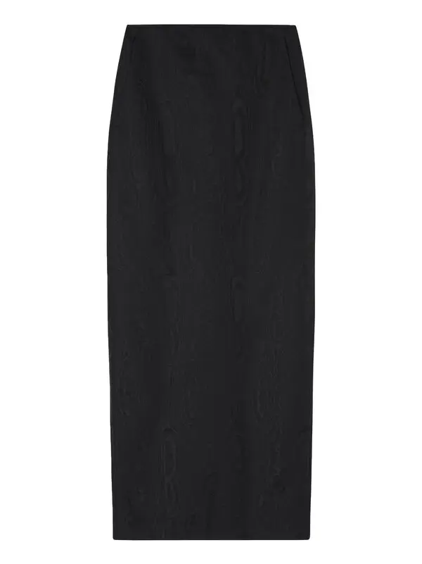 A.emery The Innes Pencil Skirt - Black Moire