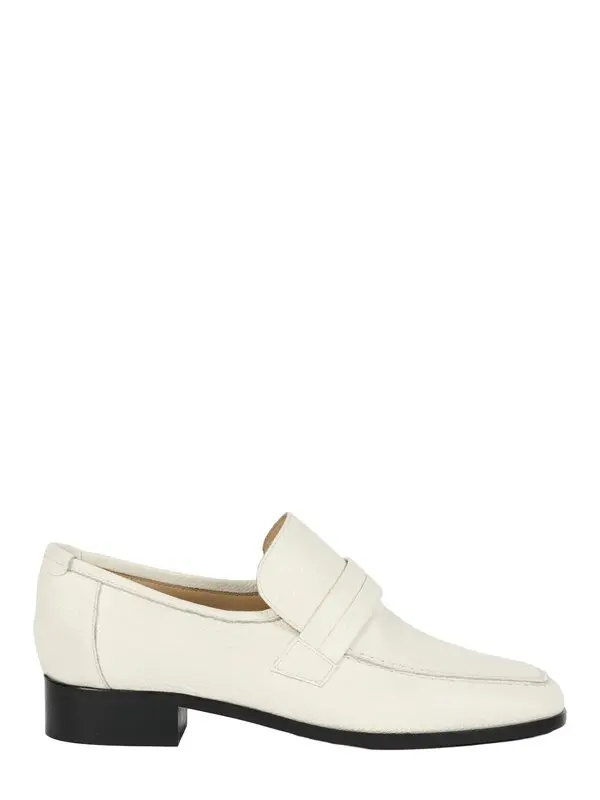 JAMIE HALLER Mod Loafer - White
