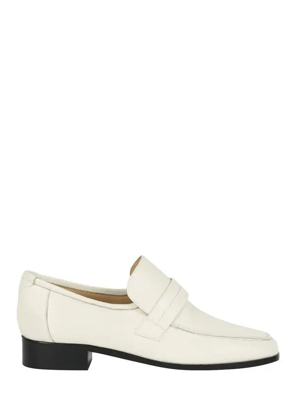 JAMIE HALLER Mod Loafer - White