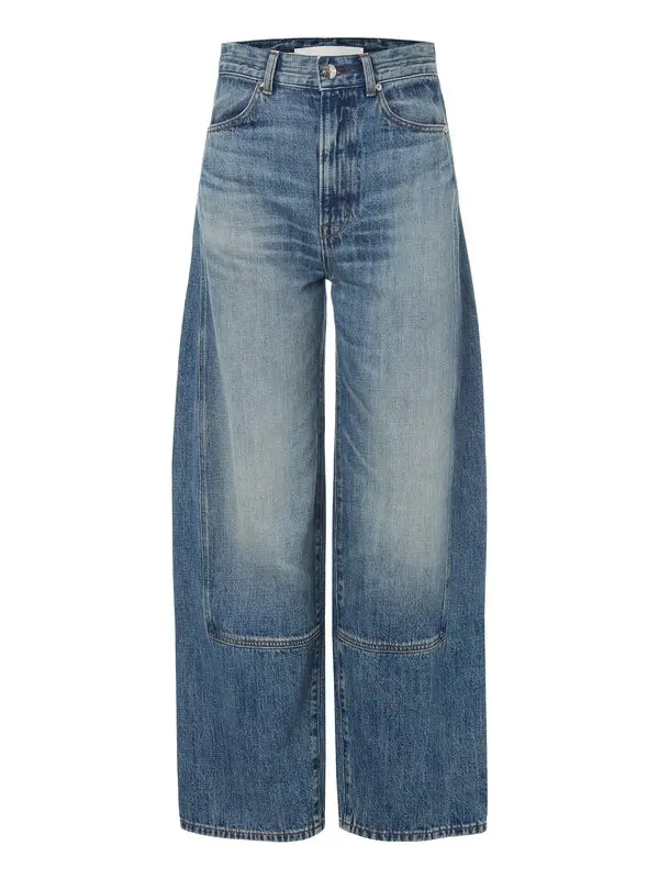 RÙADH The Rhone High-rise Baggy Jeans - Mayfly