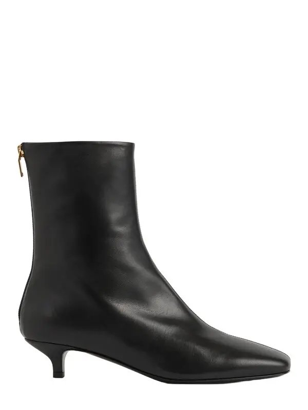 TOTEME Day Ankle Boots - Black