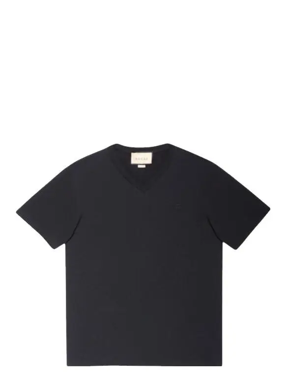 Gucci Vneck T-shirt - Black