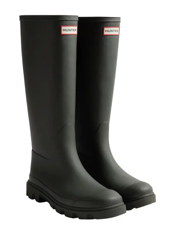 Hunter Downpour Tall Boot - Dark Green
