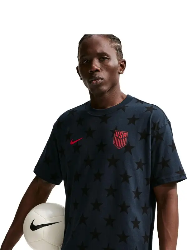 Nike Usmnt Soccer T-shirt - Blue