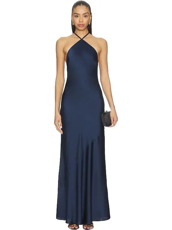 LOVERS AND FRIENDS Paloma Gown - Navy
