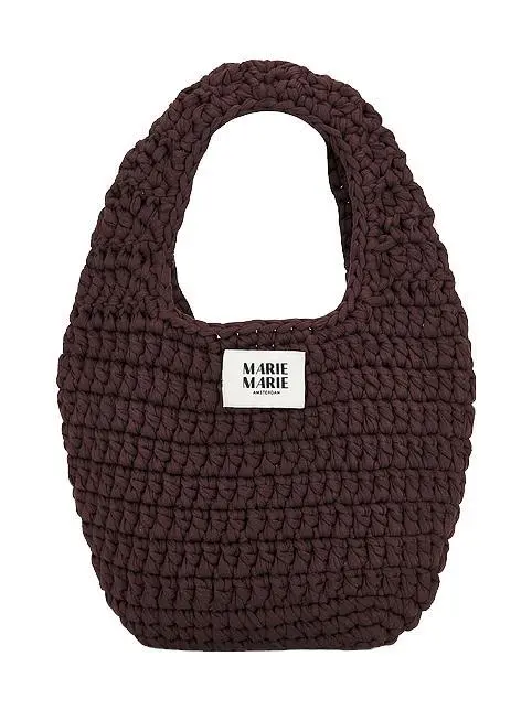 MARIE MARIE AMSTERDAM Egg Bag - Chocolate