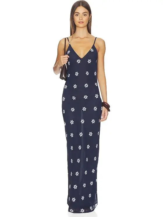 BELLA VENICE Jordan Long Dress - Flower