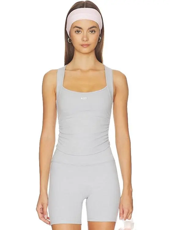 437 Sculpt Tank Top - Heather Grey