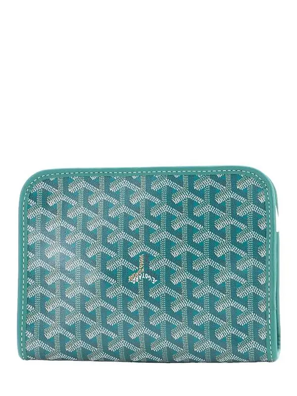 Goyard Pm Jouvence Toiletry Pouch Coated Canvas - Green