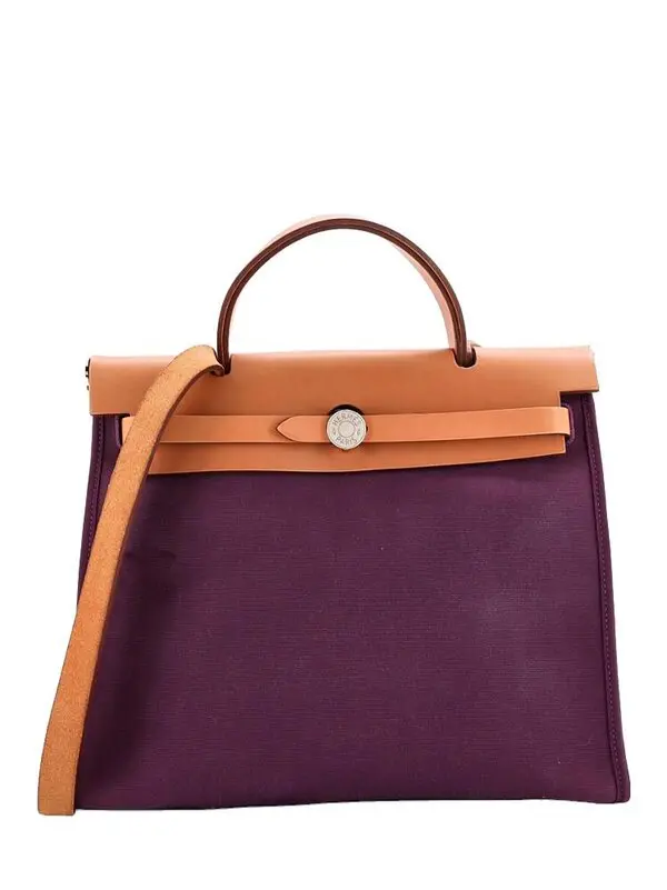 Hermès 31 Herbag Zip - Purple