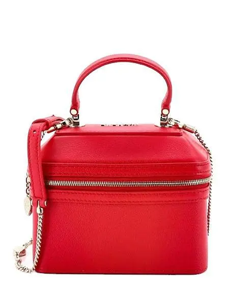 BVLGARI Serpenti Jewelry Box Bag - Red