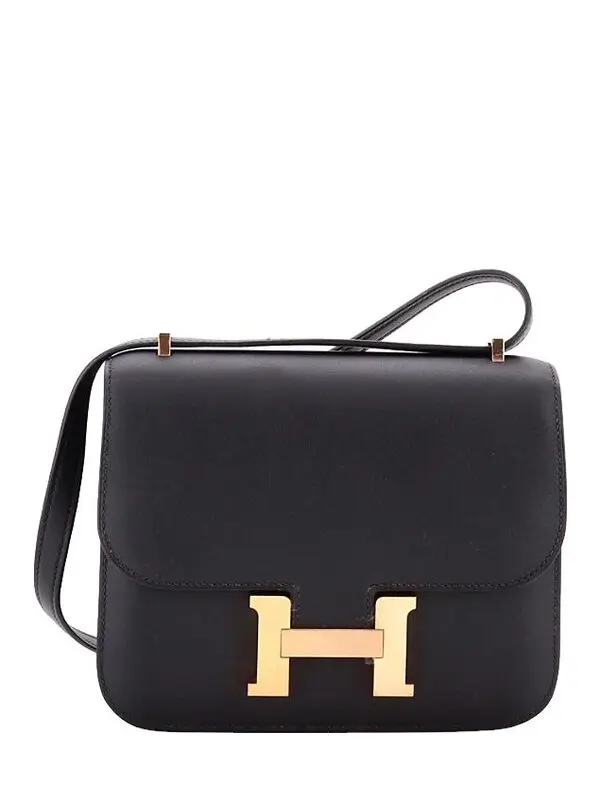 Hermès 18 Constance Bag Swift - Black