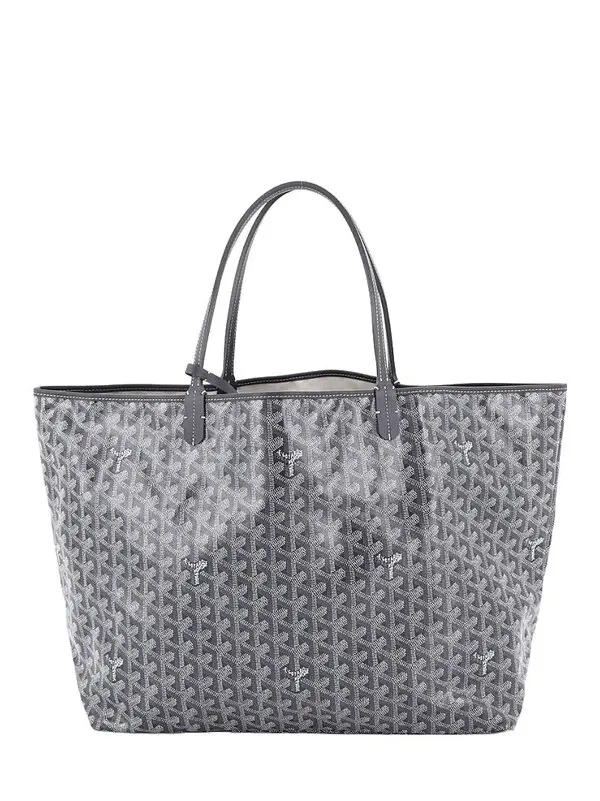 Goyard Gm Saint Louis Tote Coated Canvas - Gray