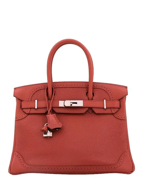 Hermès Birkin 30 Handbag - Brique
