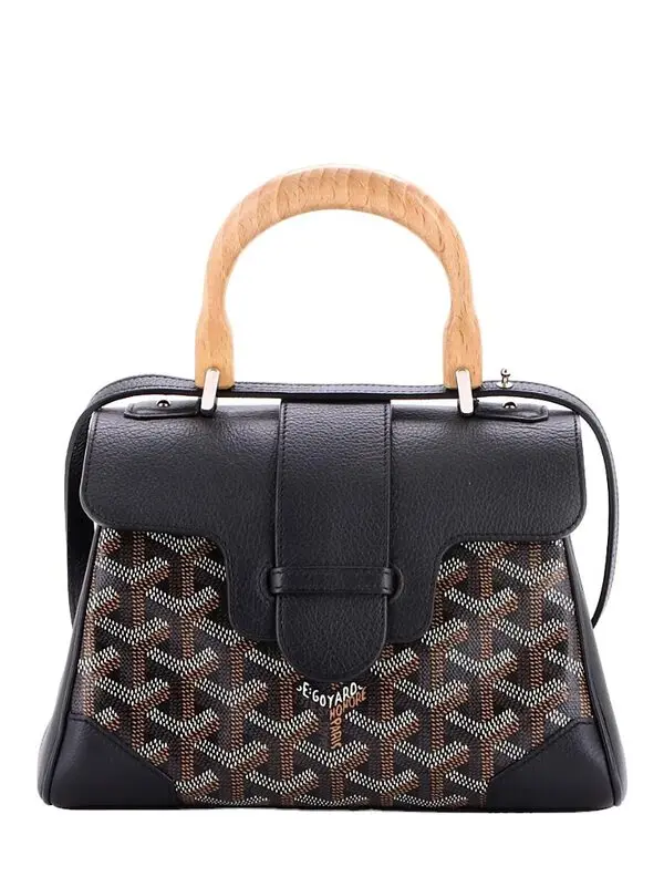 Goyard Saigon Top Handle Bag - Black