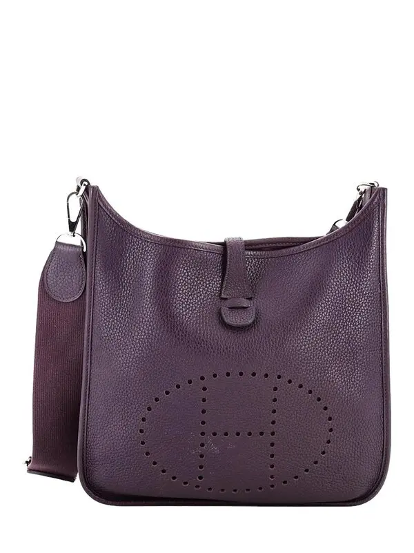 Hermès Pm Evelyne Bag Gen Iii Clemence - Purple