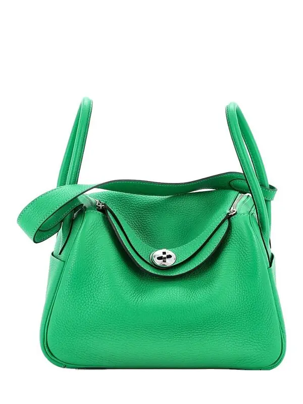 Hermès 26 Lindy Bag Clemence - Green