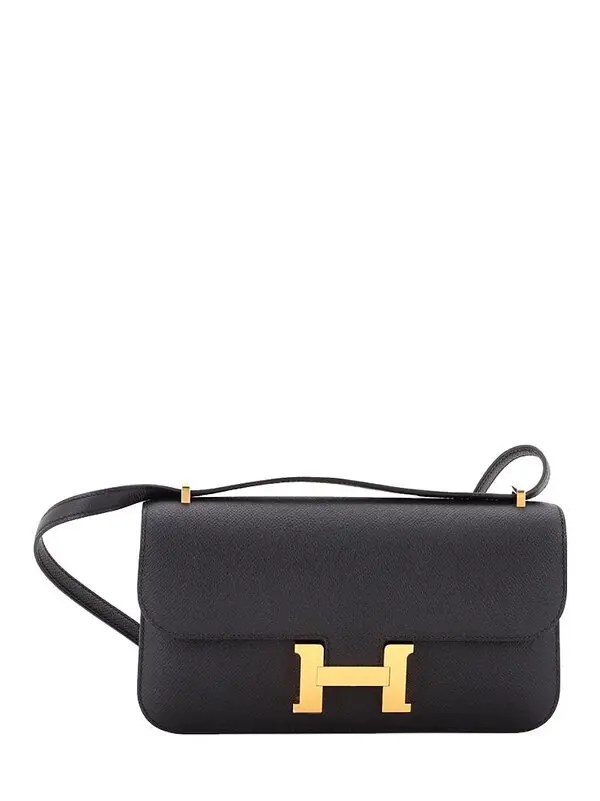 Hermès 25 Constance Elan Nm Bag Epsom - Black