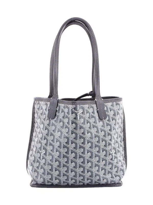 Goyard Anjou Reversible Tote Coated Canvas - Gray