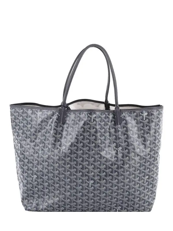 Goyard Gm Saint Louis Tote Coated Canvas - Gray