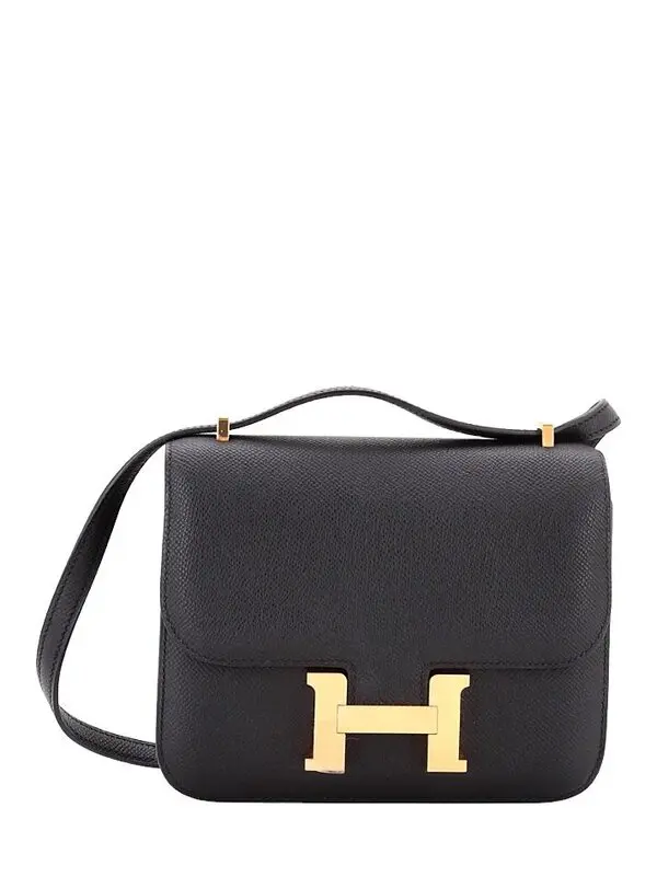 Hermès 18 Constance Nm Bag Epsom - Black