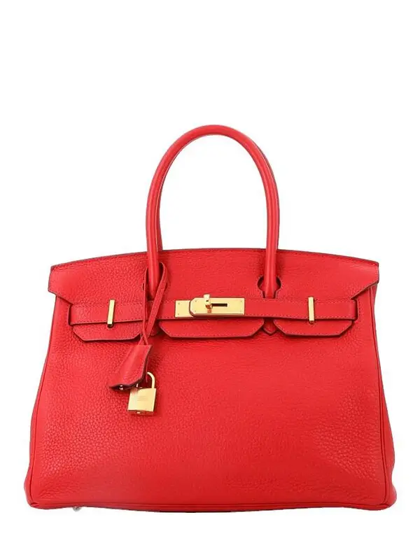 Hermès Birkin 30 Handbag - Rouge Vif
