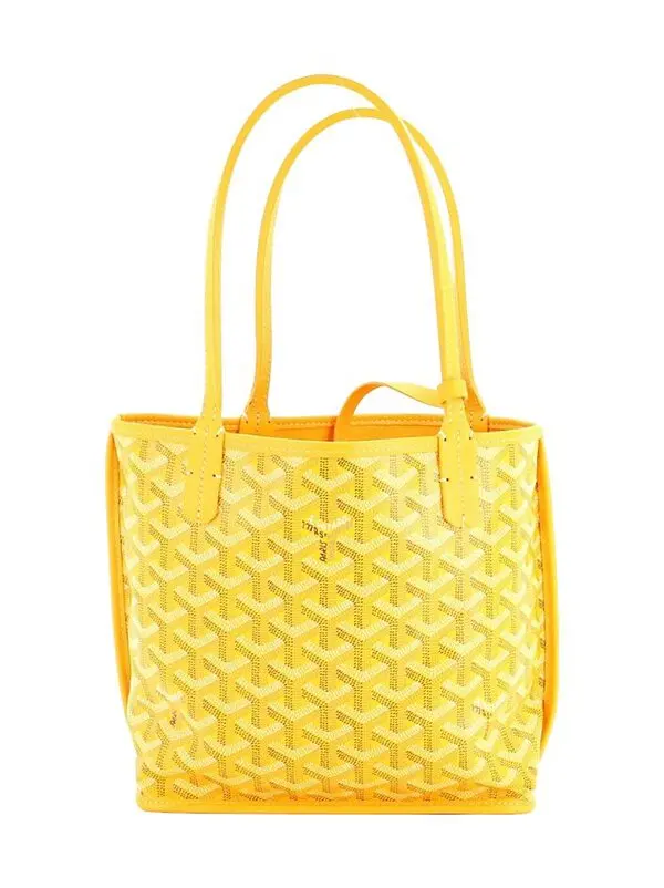Goyard Anjou Reversible Tote Coated Canvas - Orange