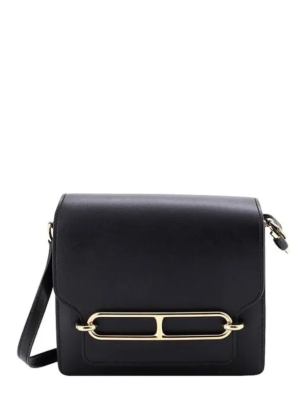Hermès 18 Roulis Bag Swift - Black